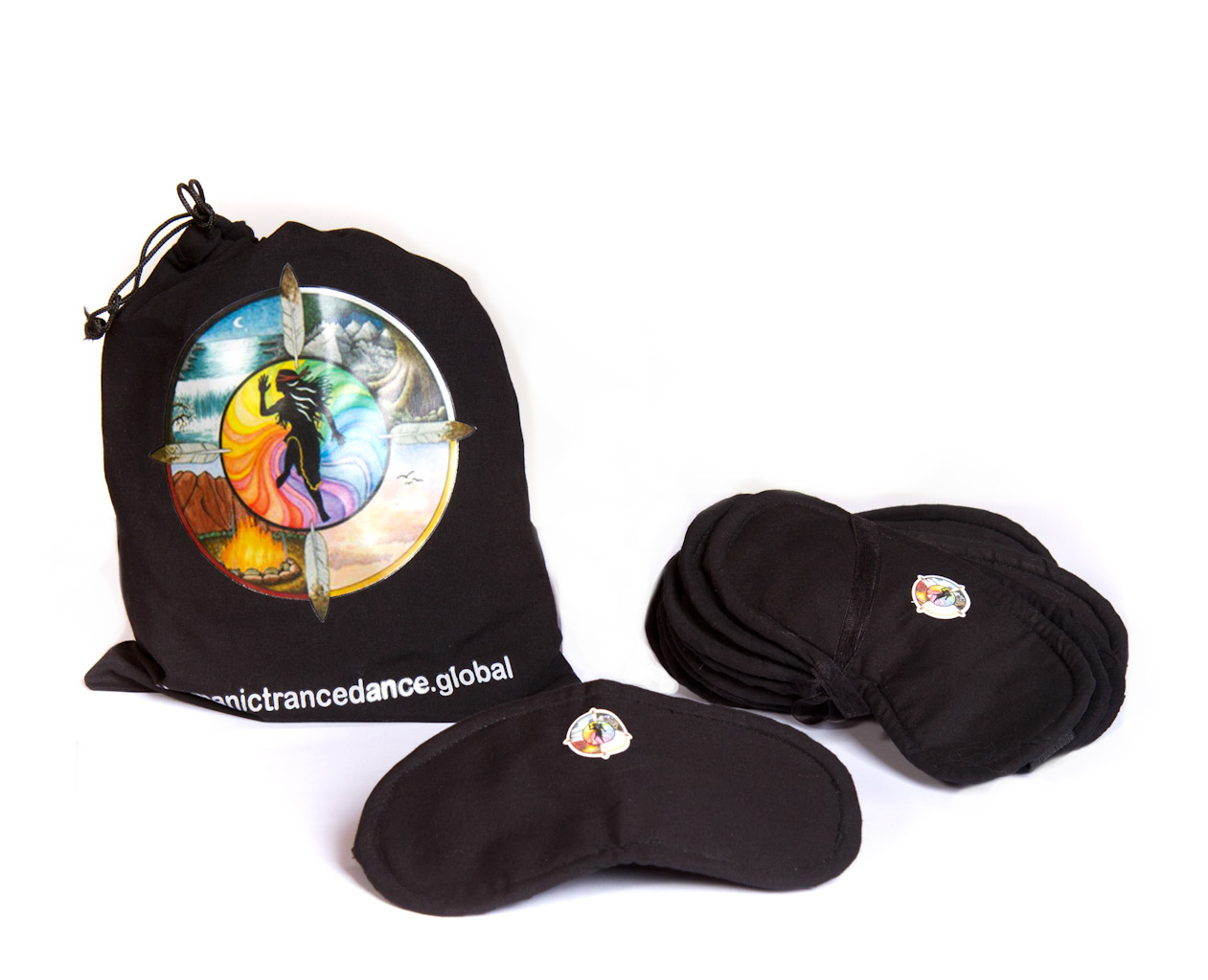 Shamanic Trance Dance Bandana / Eye Mask Bundle - Shamanic Trance Dance